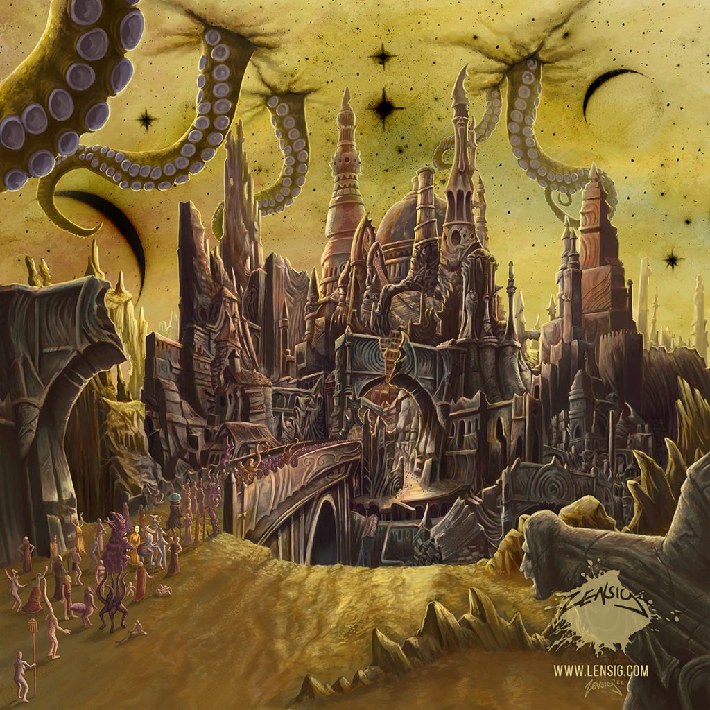 B. Lensig – Illustrations for Games and Bands – Online Portfolio